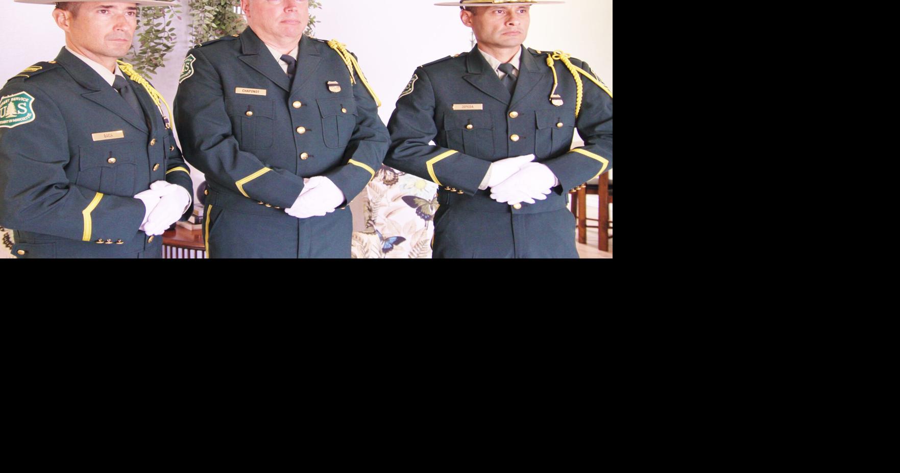 Forest Service Honor Guard stands watch over firefighters who died in ...