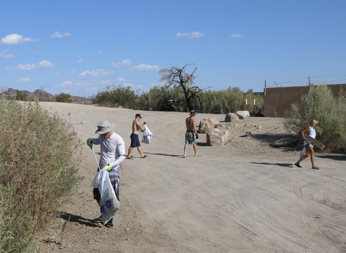 Jet ski community, volunteers clean up Havasu's Body Beach | Local News ...
