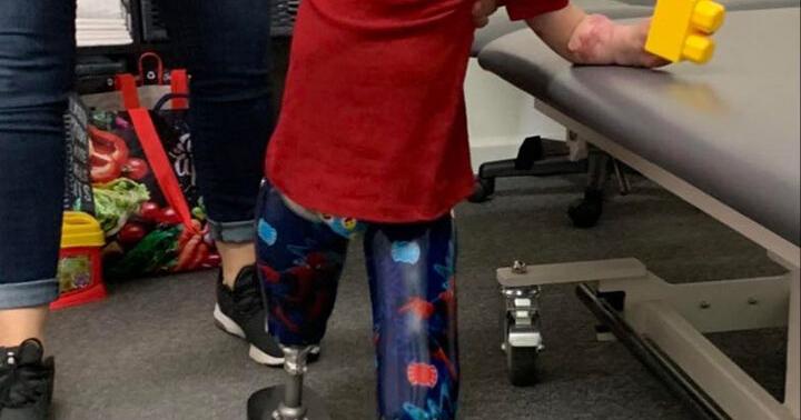 Havasu boy is testing out his new legs while recovering from a double ...