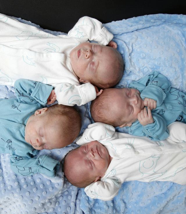 Rare identical quadruplets discharged from Dallas hospital during ...