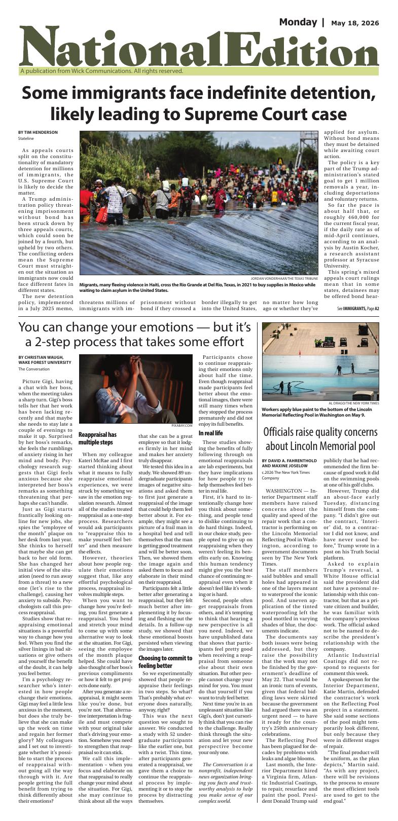 Page A1 | National Edition | havasunews.com