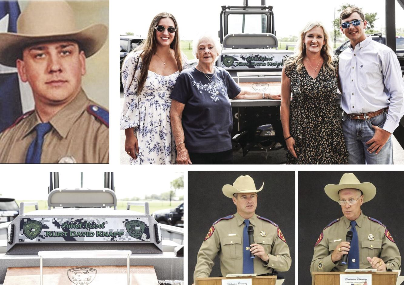 DPS dedicates boat in honor of fallen Trooper Kurt Knapp ...