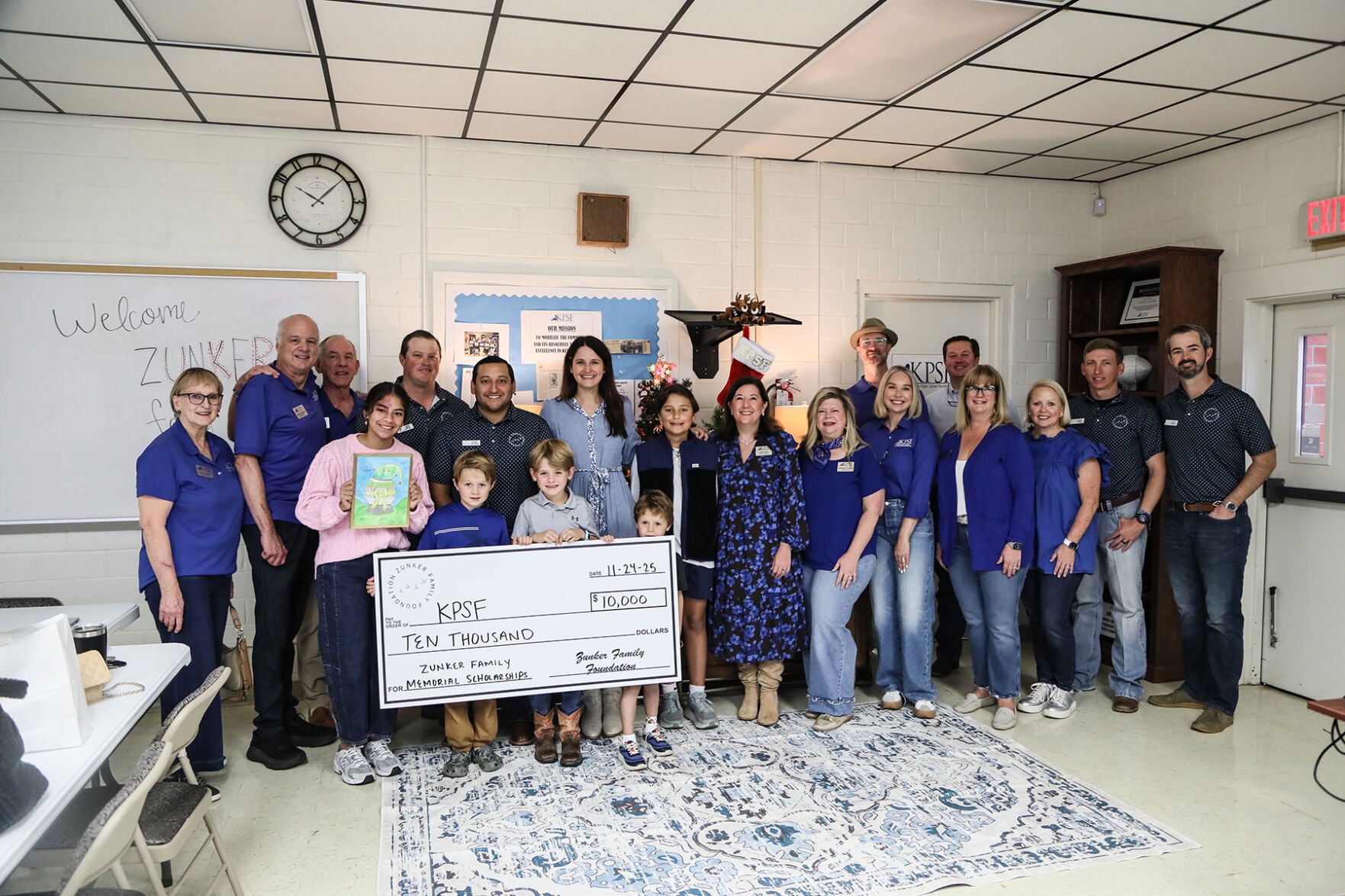 Zunker Family Foundation donates $10K to KPSF | | hccommunityjournal.com