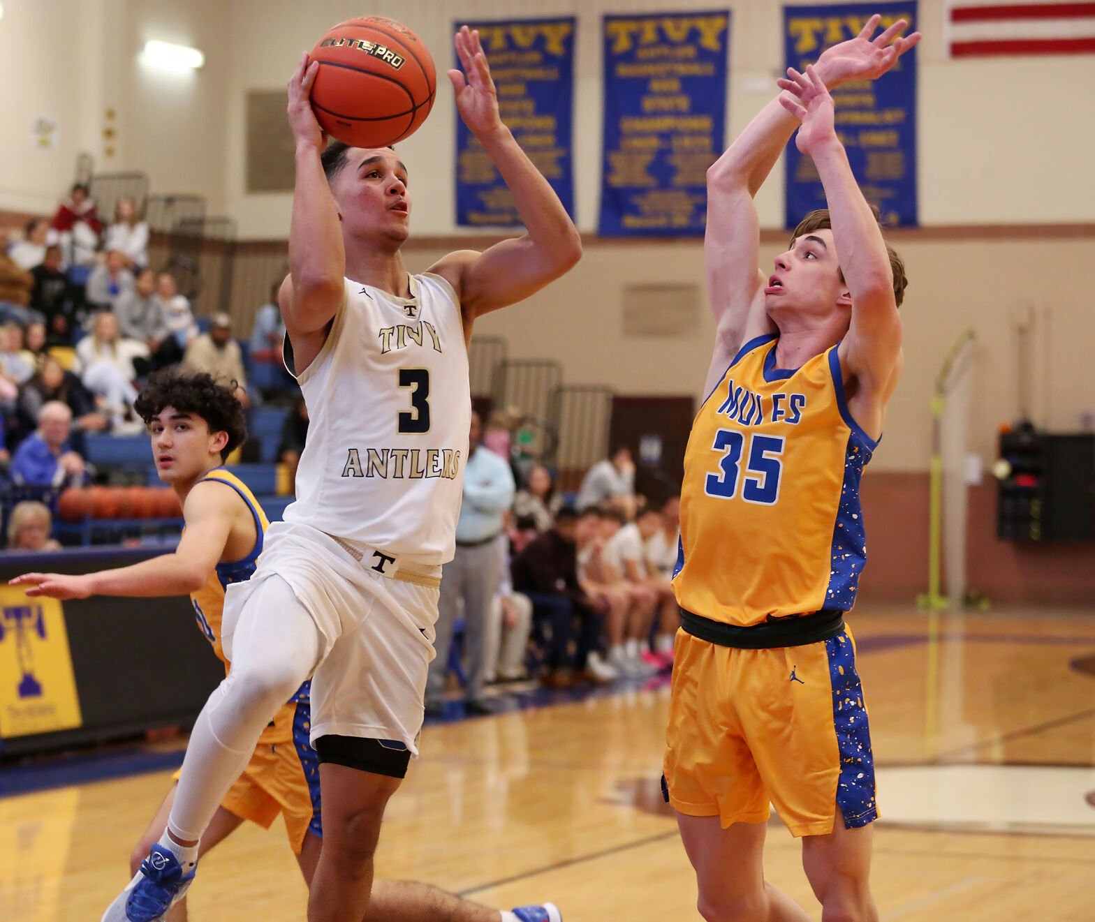 Antlers succumb to Alamo Heights fourth quarter rally, lose 74-65 ...