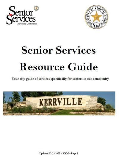 Senior Services Resource Guide now available | Community Life ...
