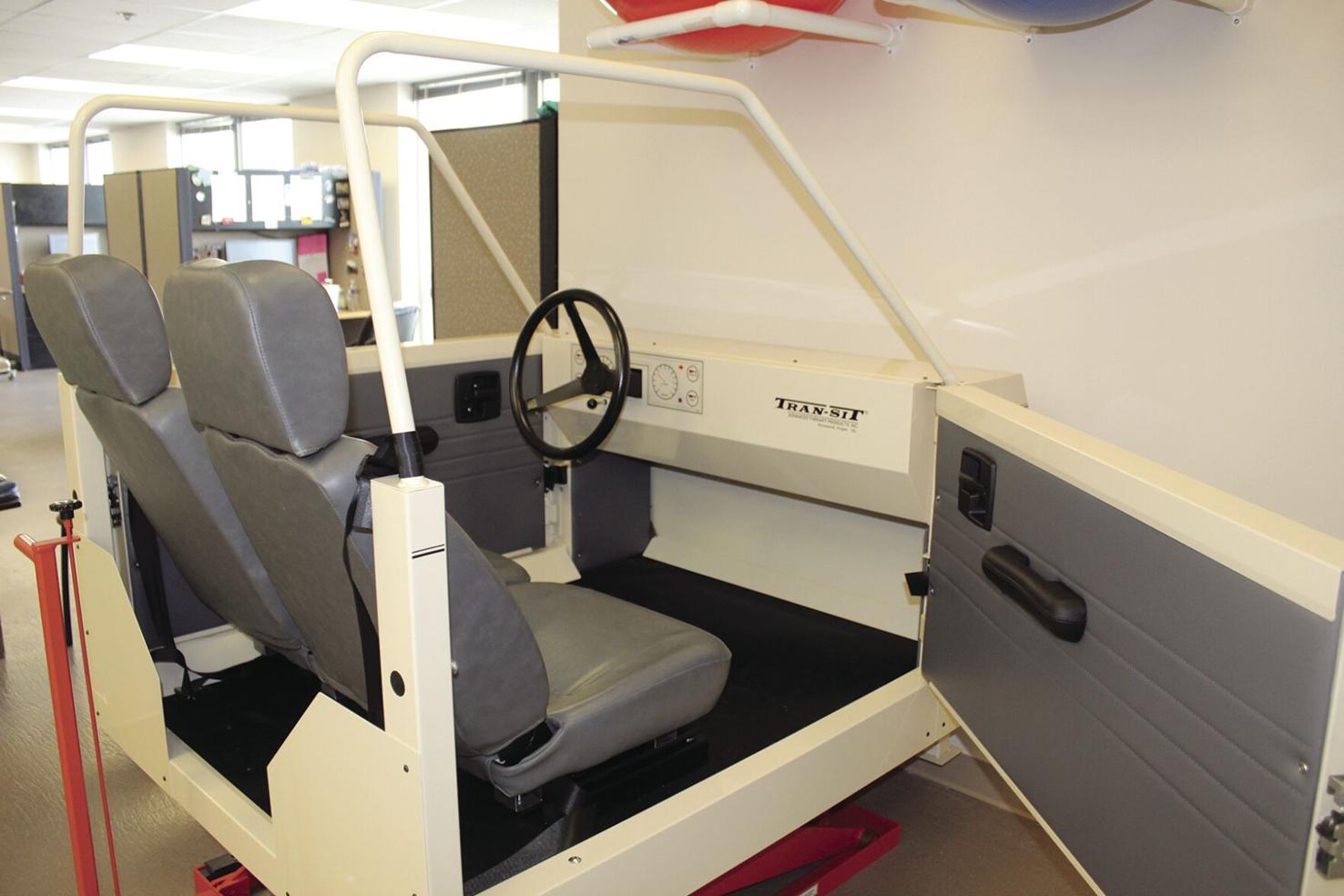 Acute Rehab Unit therapy has ‘car transfer simulator ...