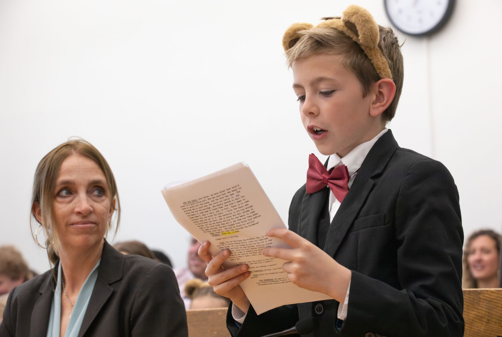Photos: Helena student mock trial questions Gold E. Locks v. 3 Bears