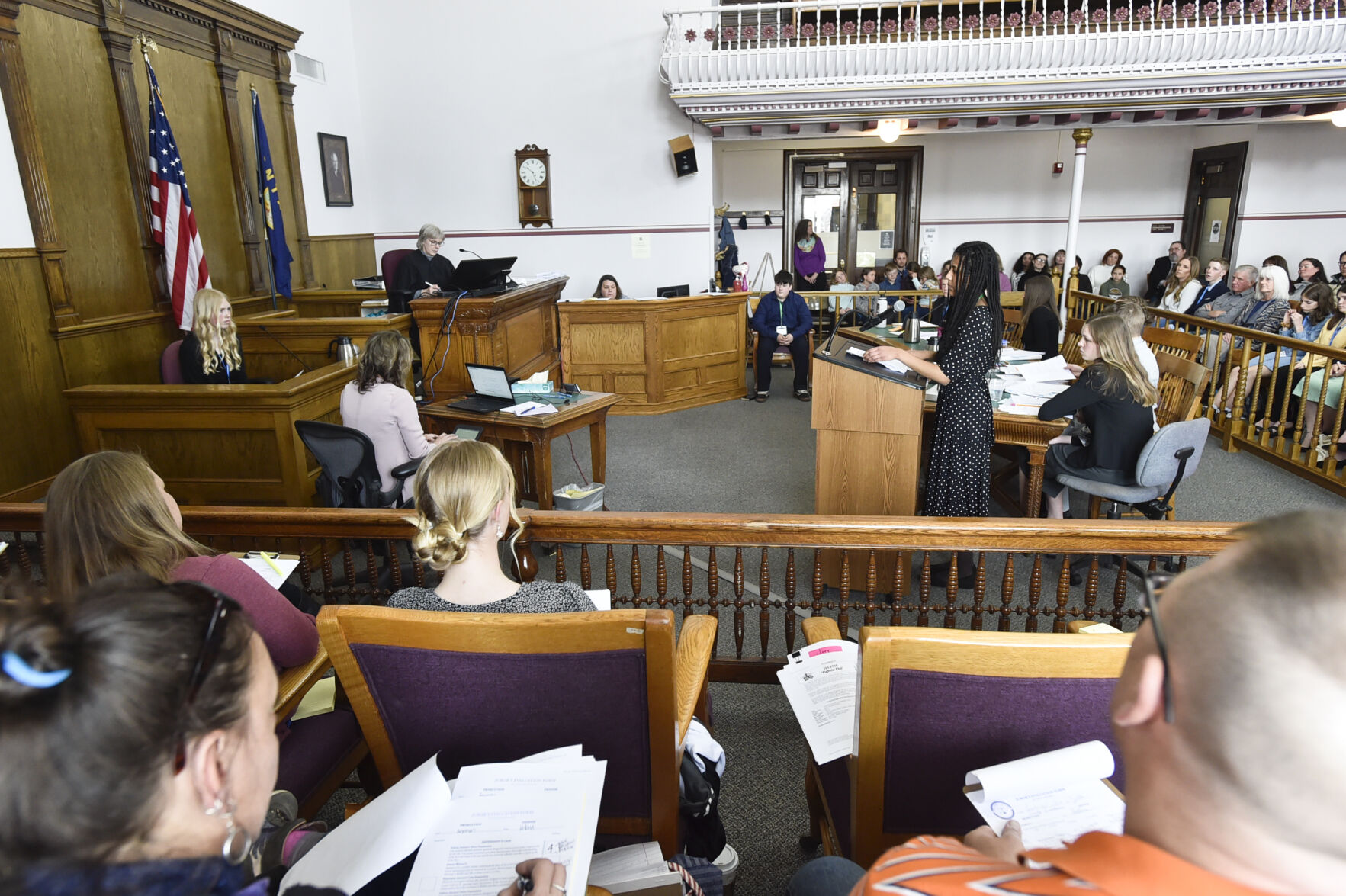 'Everything to make it professional': Homeschoolers hold mock trial in ...