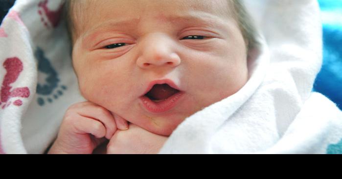 Helena's New Year's baby arrived 2 weeks early