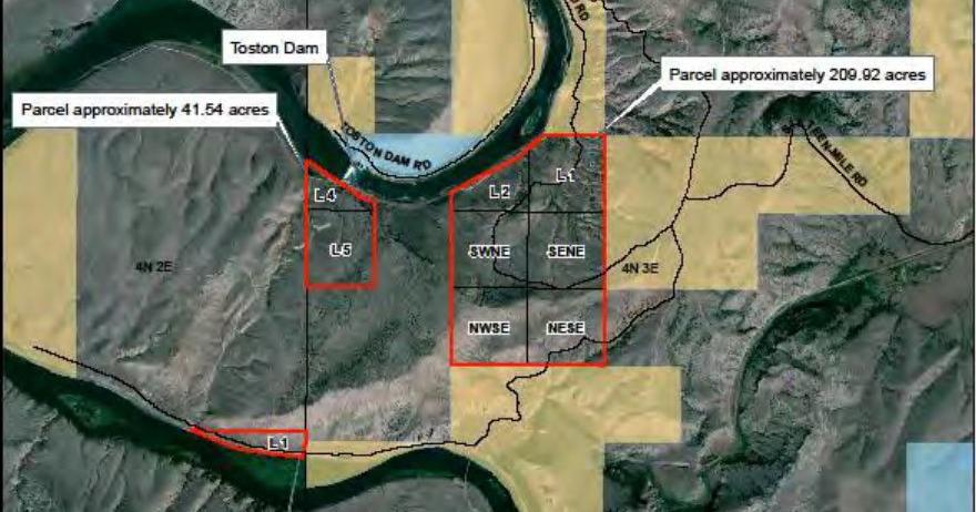 BLM exploring land donation near Toston Dam