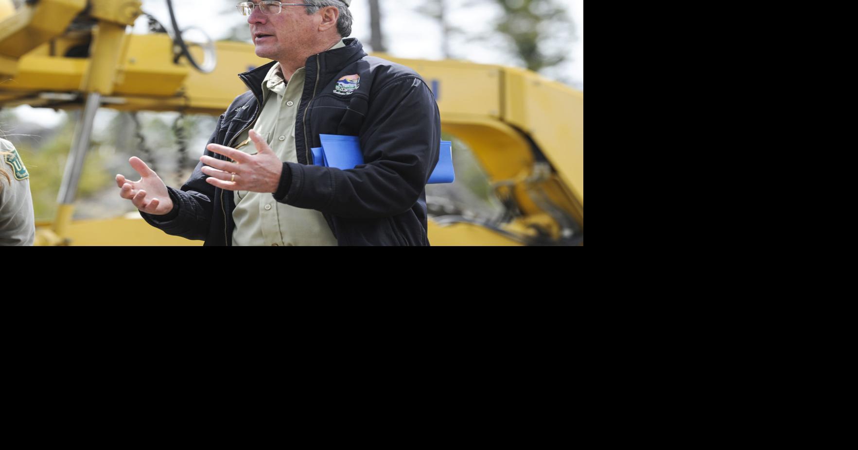 Local forest supervisor returns from national fire post