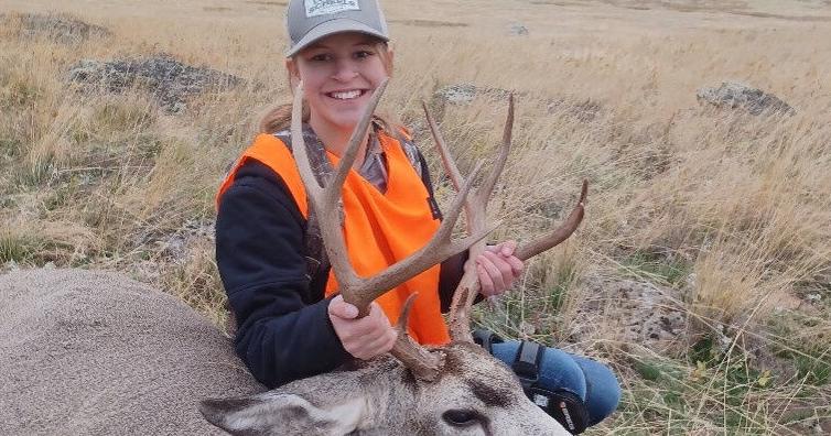 Governor's youth hunting story winner: Caroline Dudden