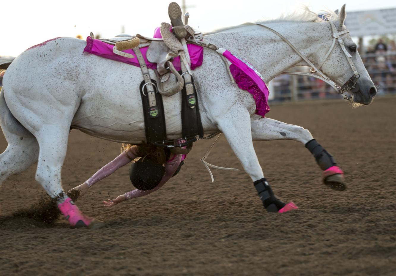 Young trick riders wow crowd at East Helena Rodeo