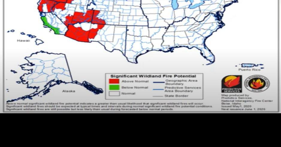 Average wildfire season forecast for Helena area