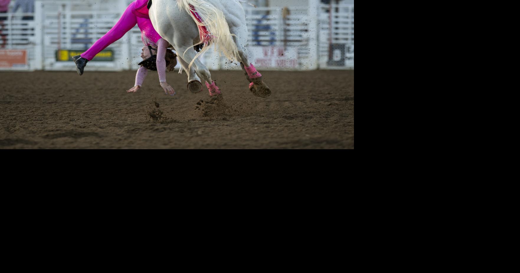 Young trick riders wow crowd at East Helena Rodeo