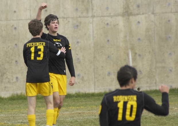 Billings West boys earn second straight state soccer title with come ...