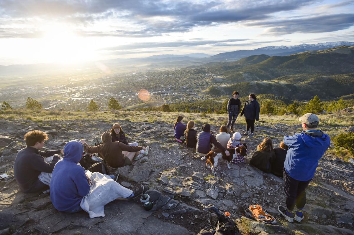 HHS class shares love of literature on Mount Helena
