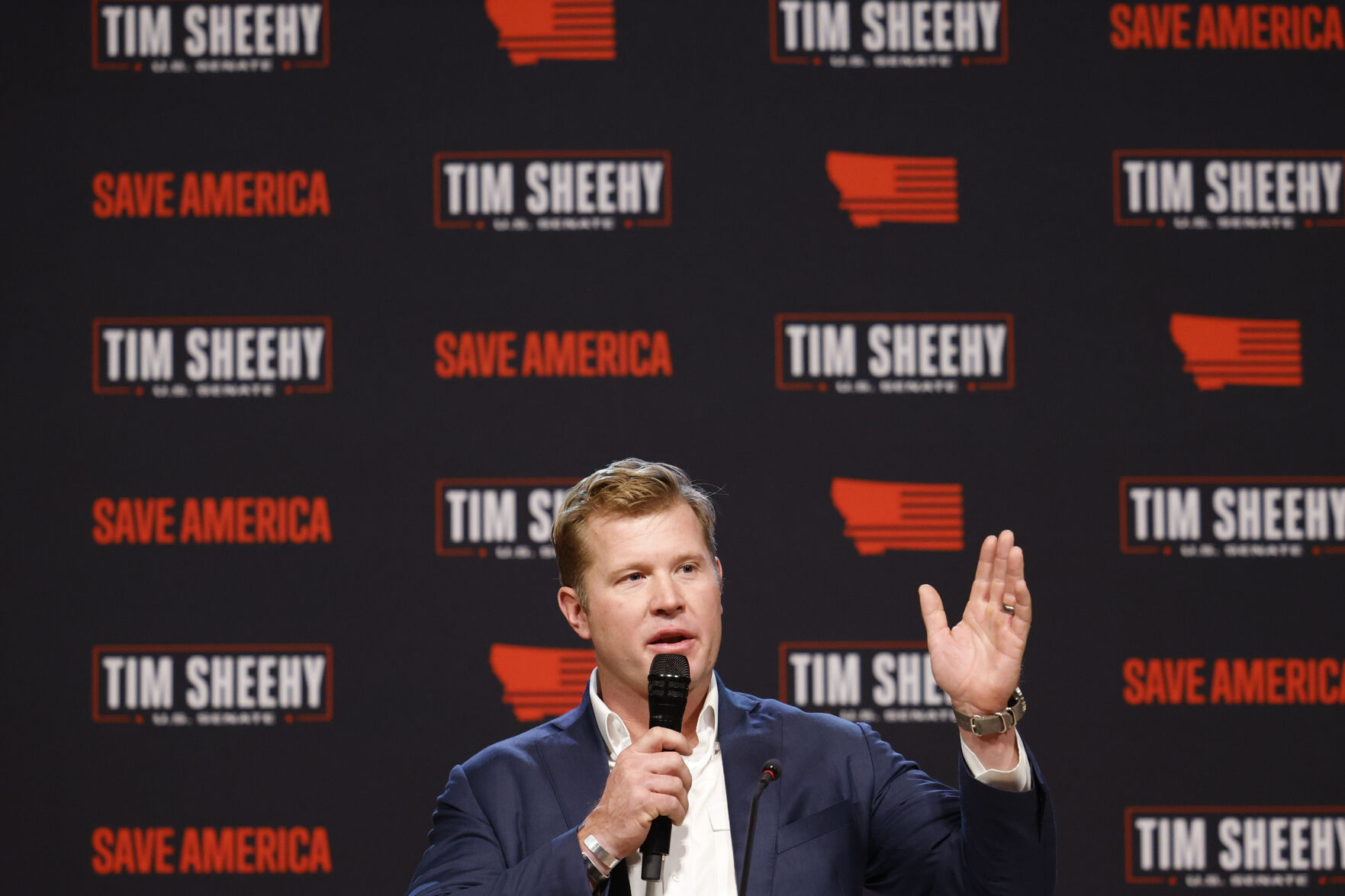 Sheehy: fire near campaign sign was politically motivated