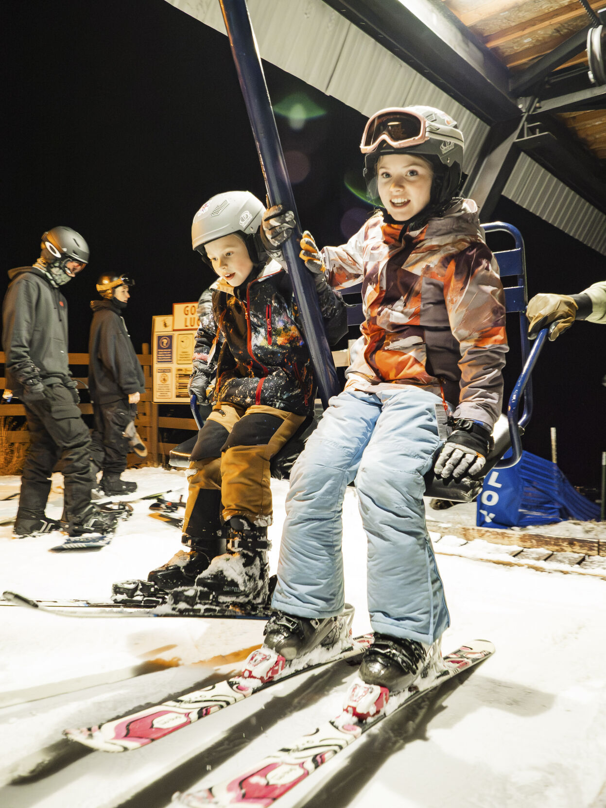 Great Divide Ski Area torchlight parade