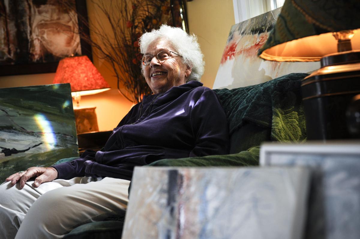 Peg Baraby: Painting with maximum lack of control