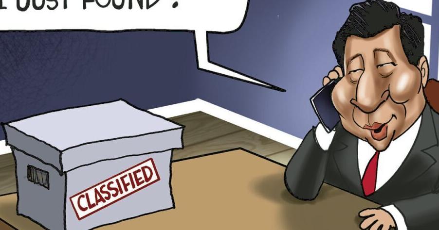 8 cartoons shred the classified documents scandal