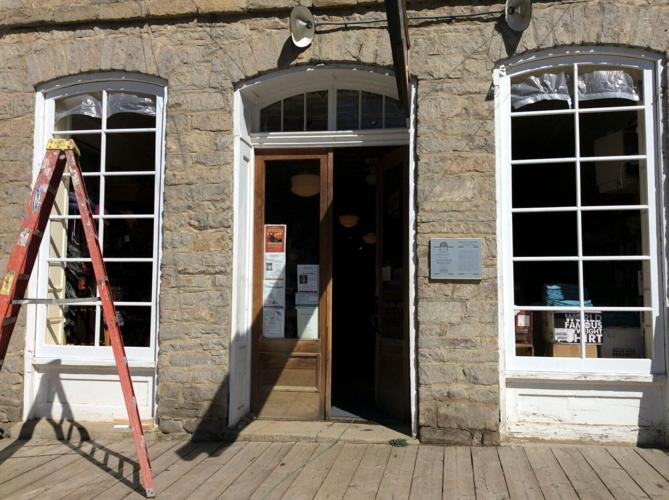 Windows restored at Virginia City store to 1860's version