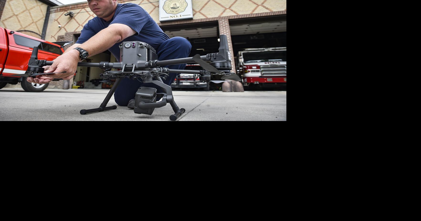 New hazmat drone a Helena Fire Department 'force multiplier'