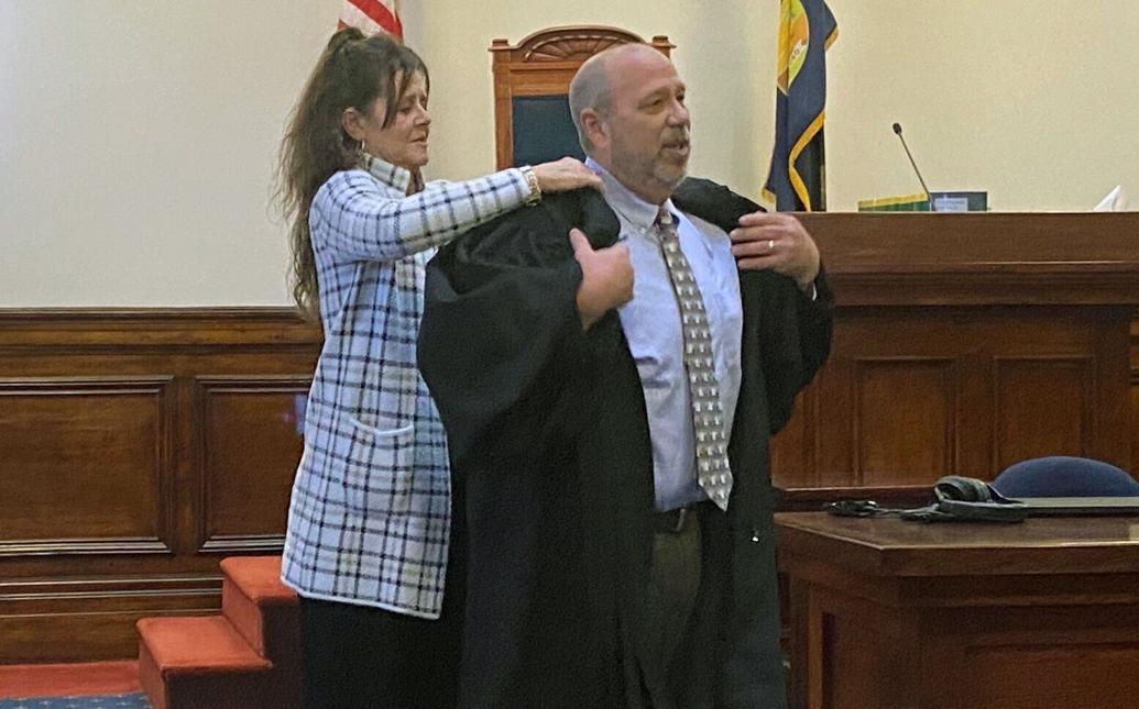 Butte's Frank Joseph sworn in as judge