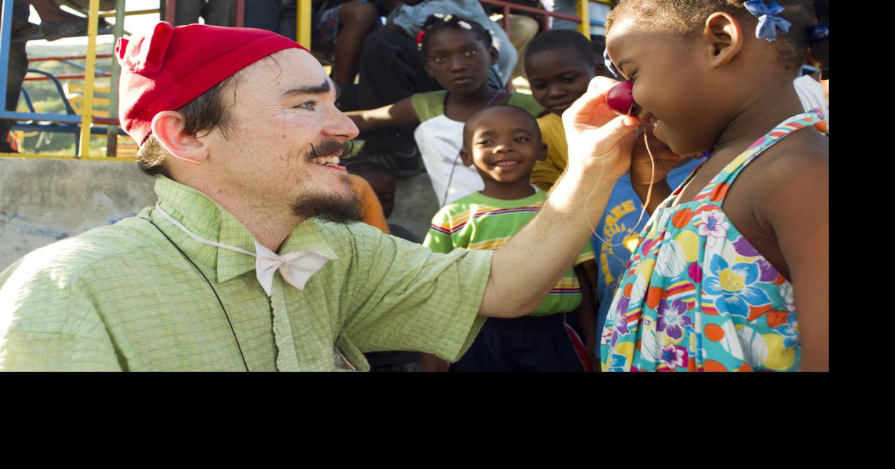 Laughter without borders: Clown from Helena brings smiles to ravaged countries