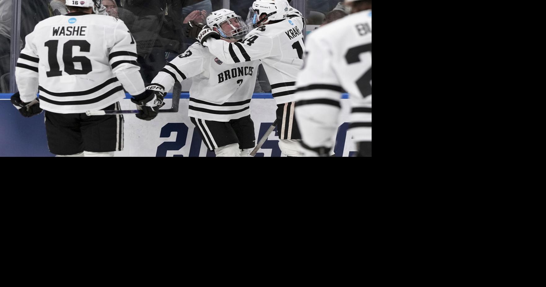 NCAA Boston W Michigan Hockey