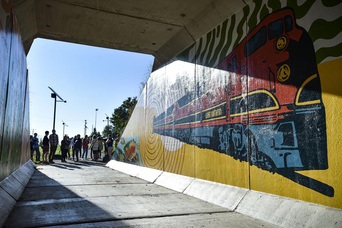 Helena celebrates completion of the Centennial Trail mural