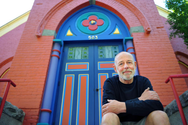 Hood opening new glass art exhibit after major stroke