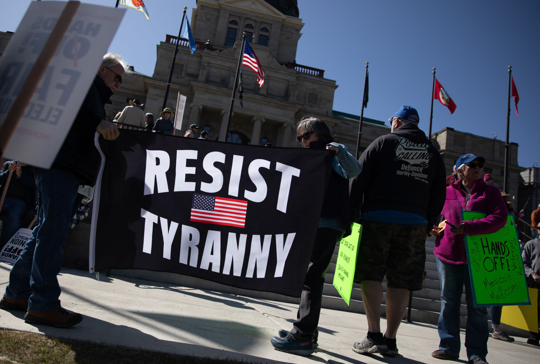Photos: Hands Off! Indivisible Rally in Helena