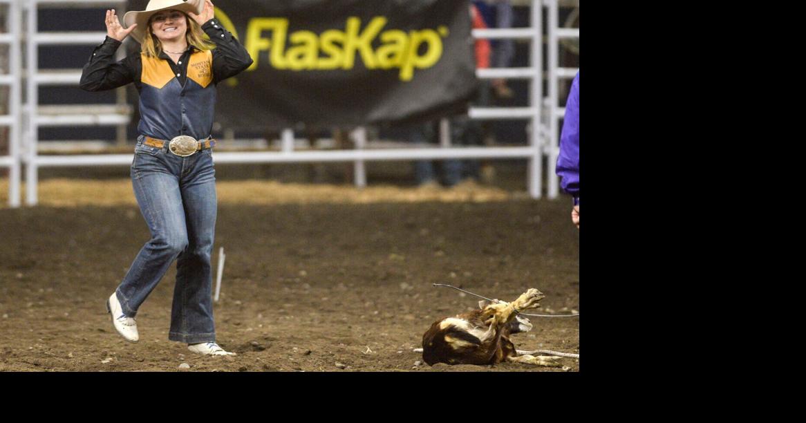 Paige Rasmussen helps Montana State women win in spring rodeo; Caleb ...