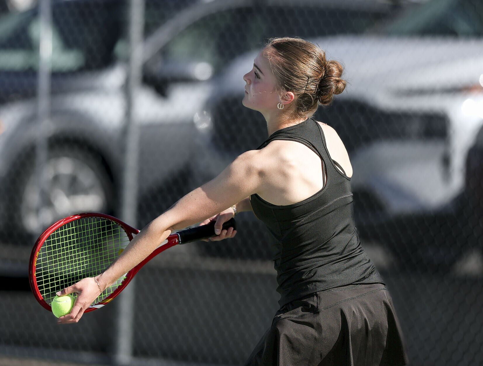 Capital sweeps first crosstown tennis dual of the season against Helena ...