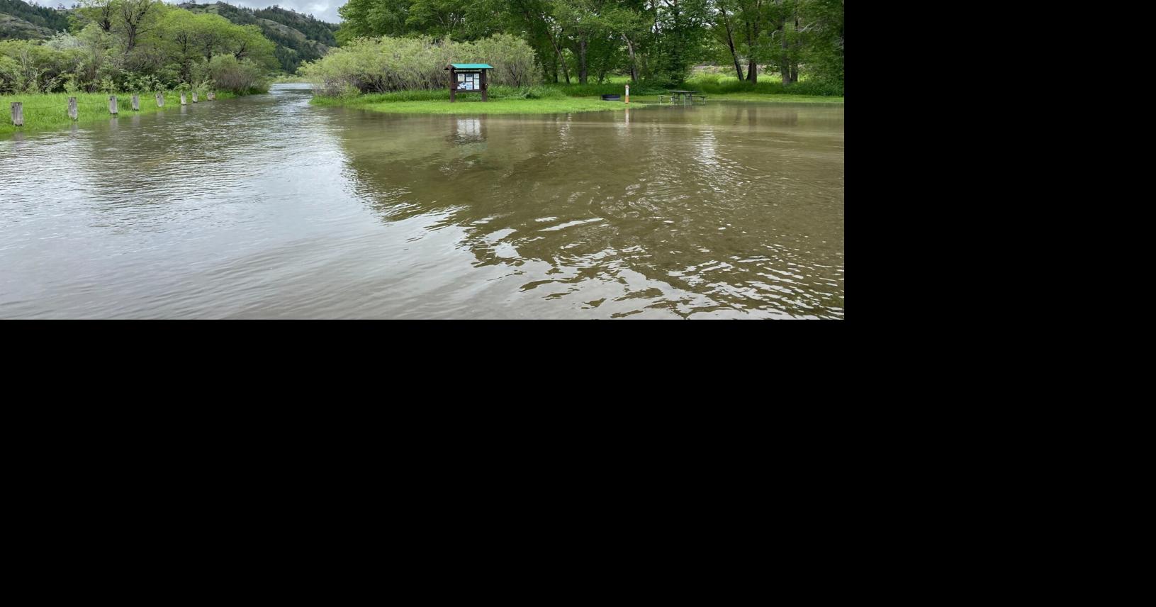 Mid Canon fishing access site closed due to flooding