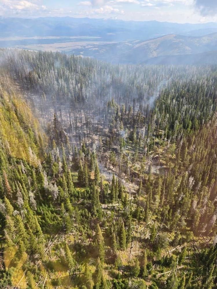 Gill Gulch fire sparks outside Lincoln