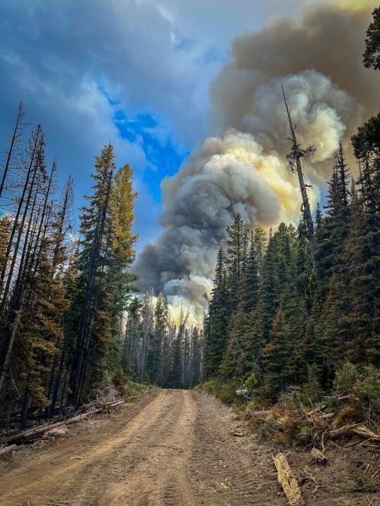 Latest updates on Windy Rock fire in Powell County