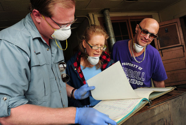 Historical artifacts saved from Caird site before demolition