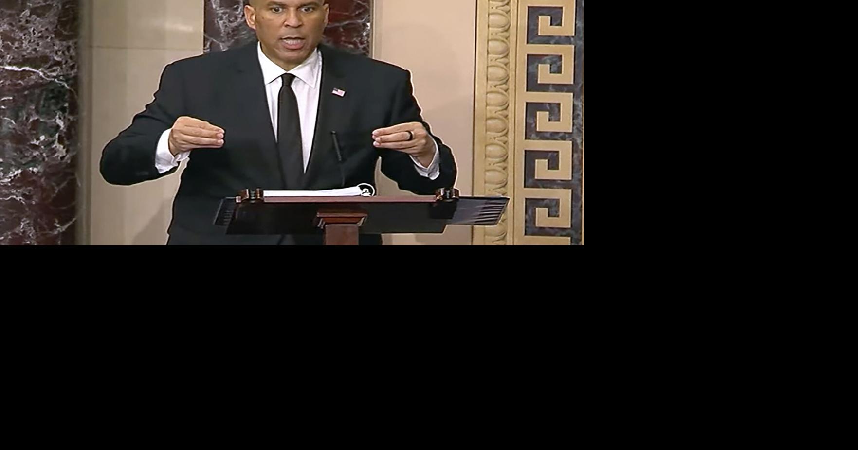 Booker Senate Speech
