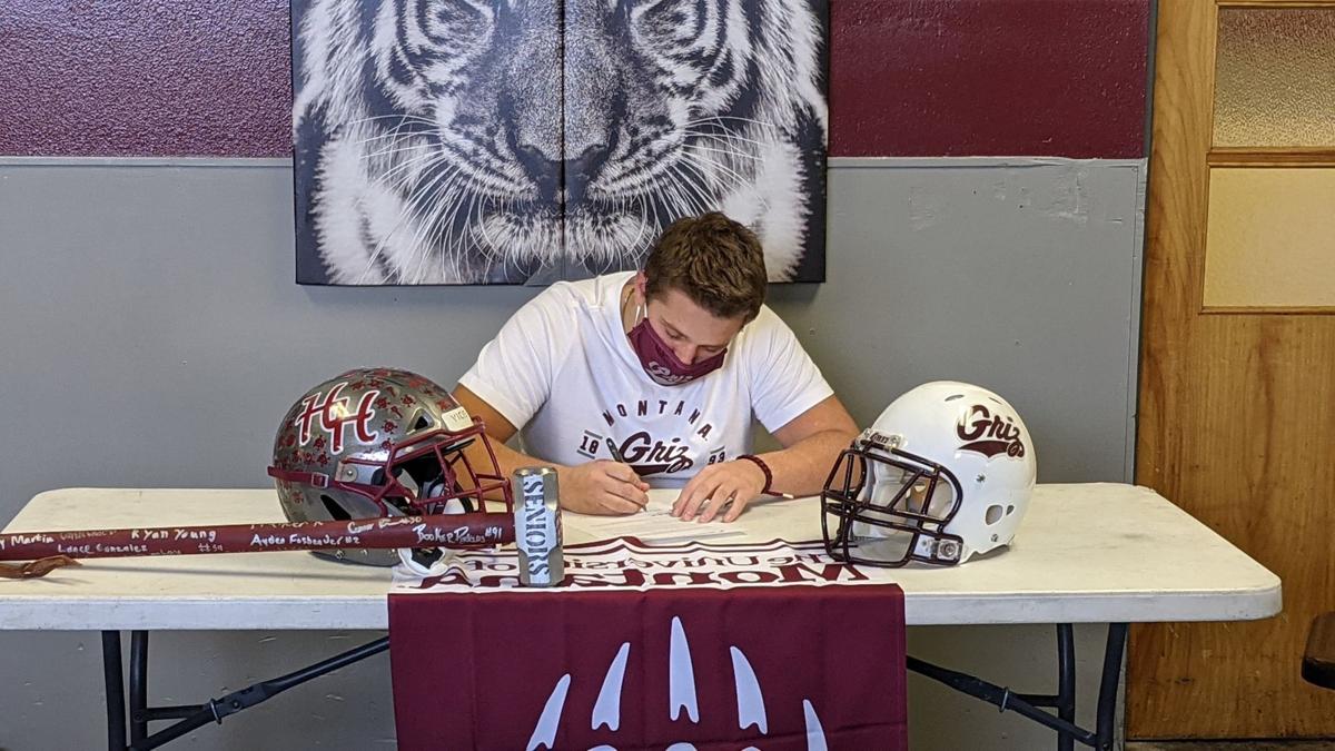 Zachary Evans officially signs with Montana Grizzlies on early signing day