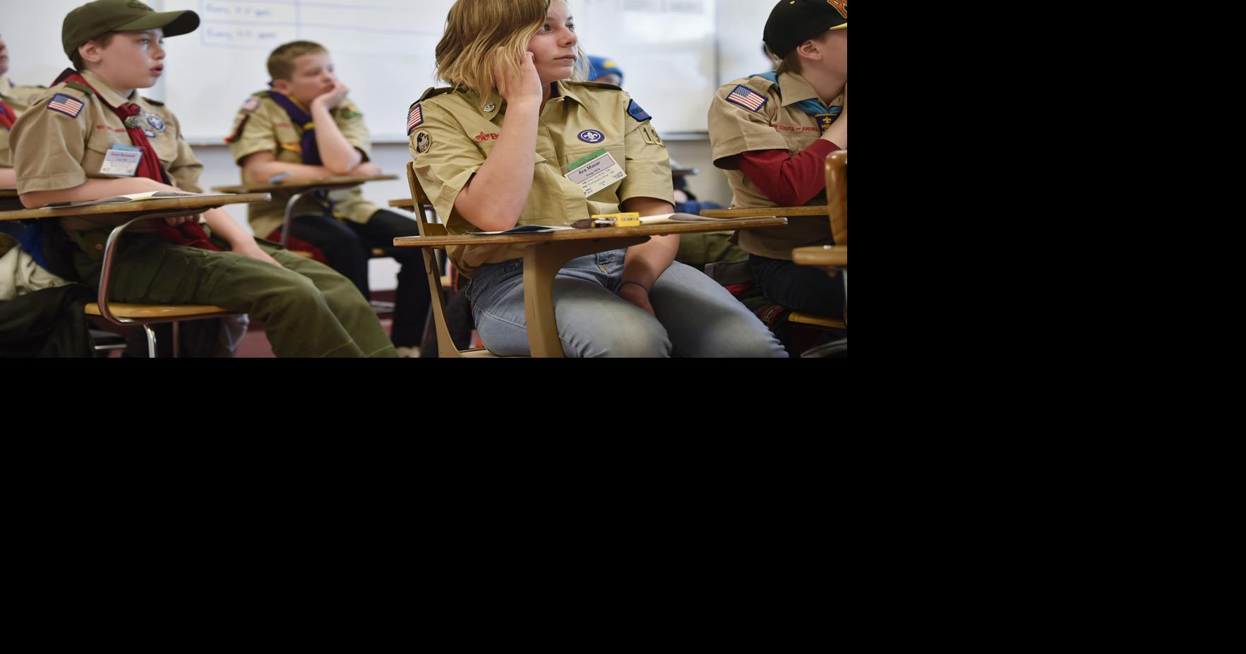 On the path to Eagle Scout: Girls in Scouts BSA attend Merit Badge ...