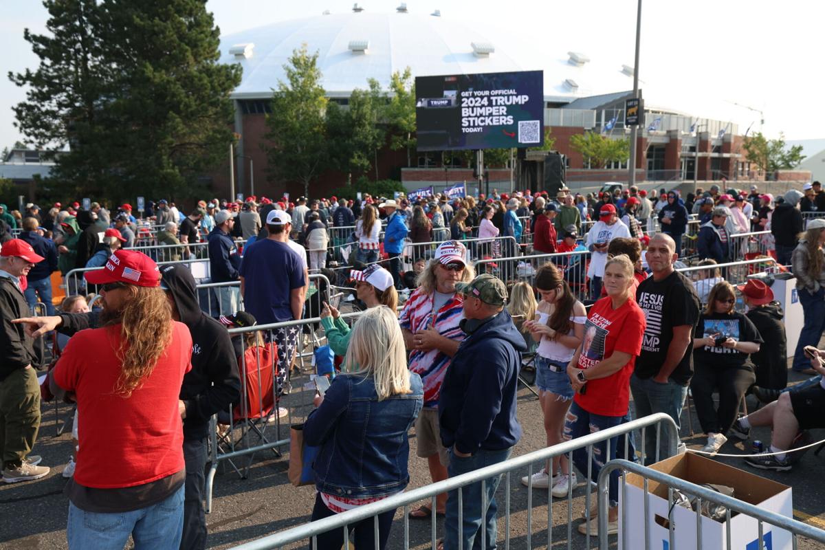 Photos: Former President Trump holds Bozeman rally in support of Sheehy