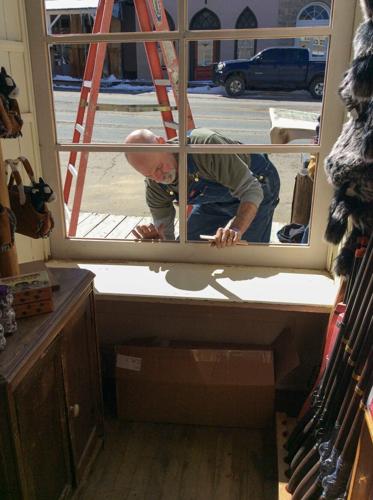 Windows restored at Virginia City store to 1860's version