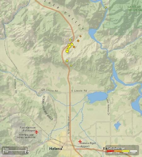 More minor earthquakes shake Helena area
