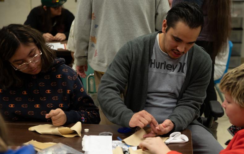 Helena students create moccasins for 'Rock Your Mocs Day'