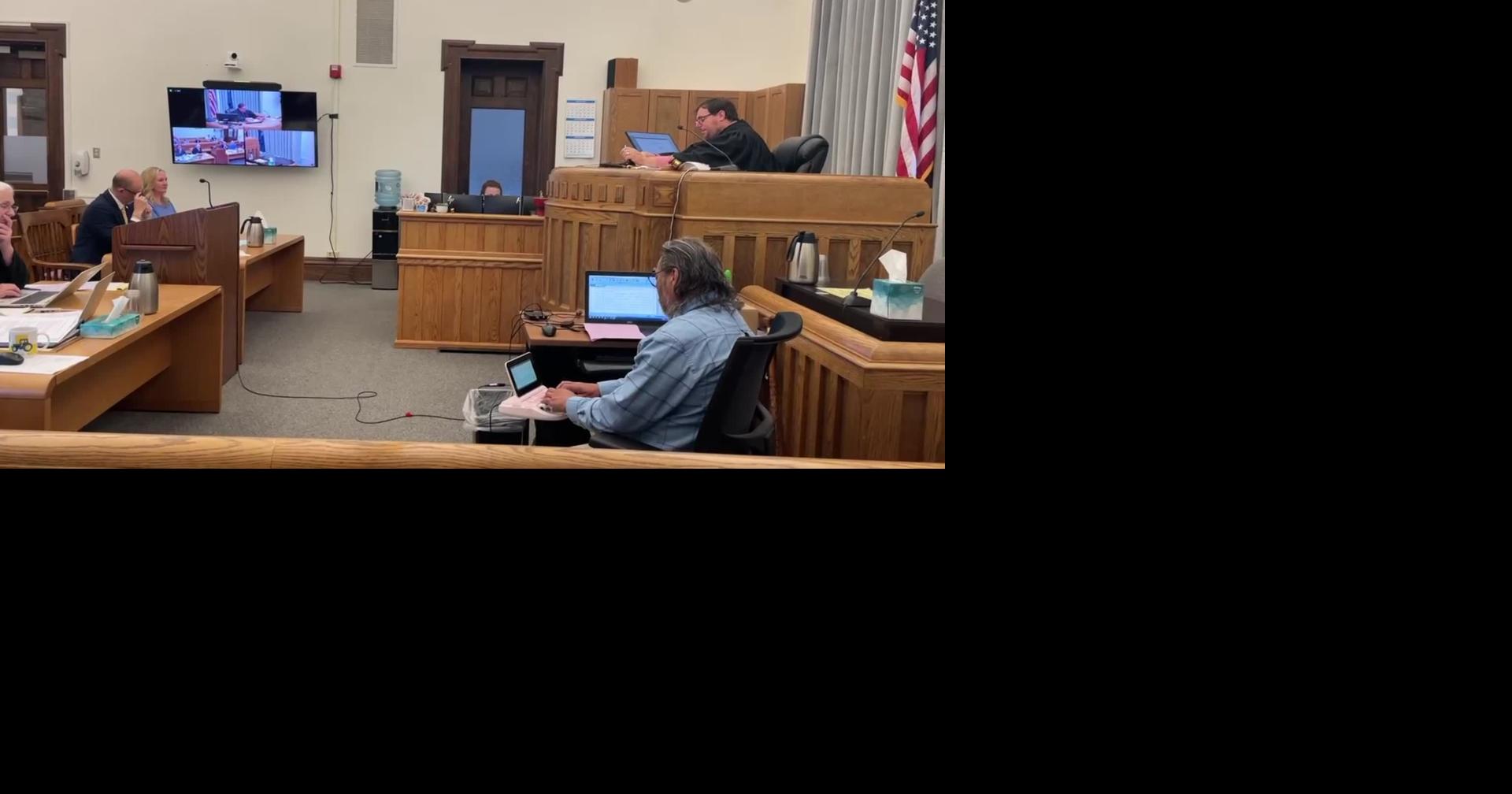 Meghan McKeon Doud in front of Judge Abbott on Aug. 16