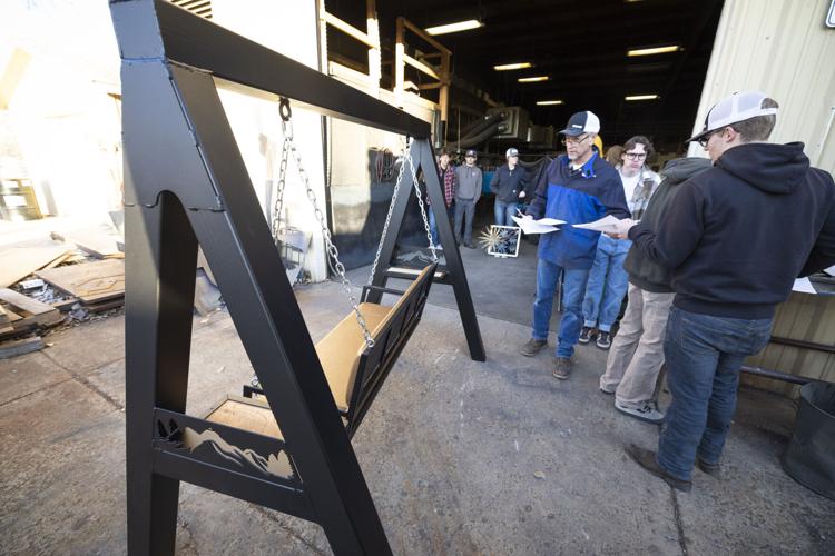 Capital High students weld, make projects for banquet