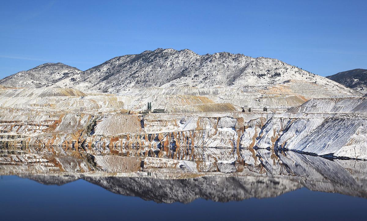 Man wades into the Berkeley Pit before apprehended by police