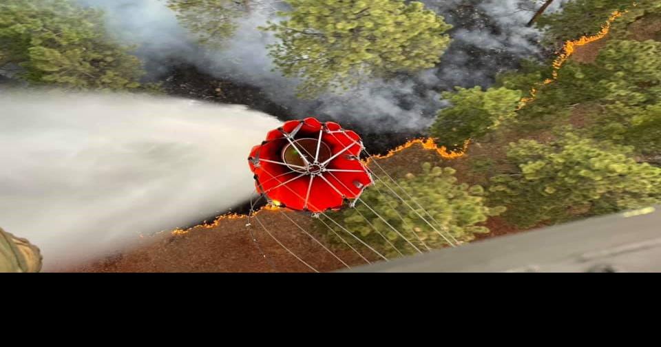 Some growth seen with area fires, new team takes over Harris Mountain fire